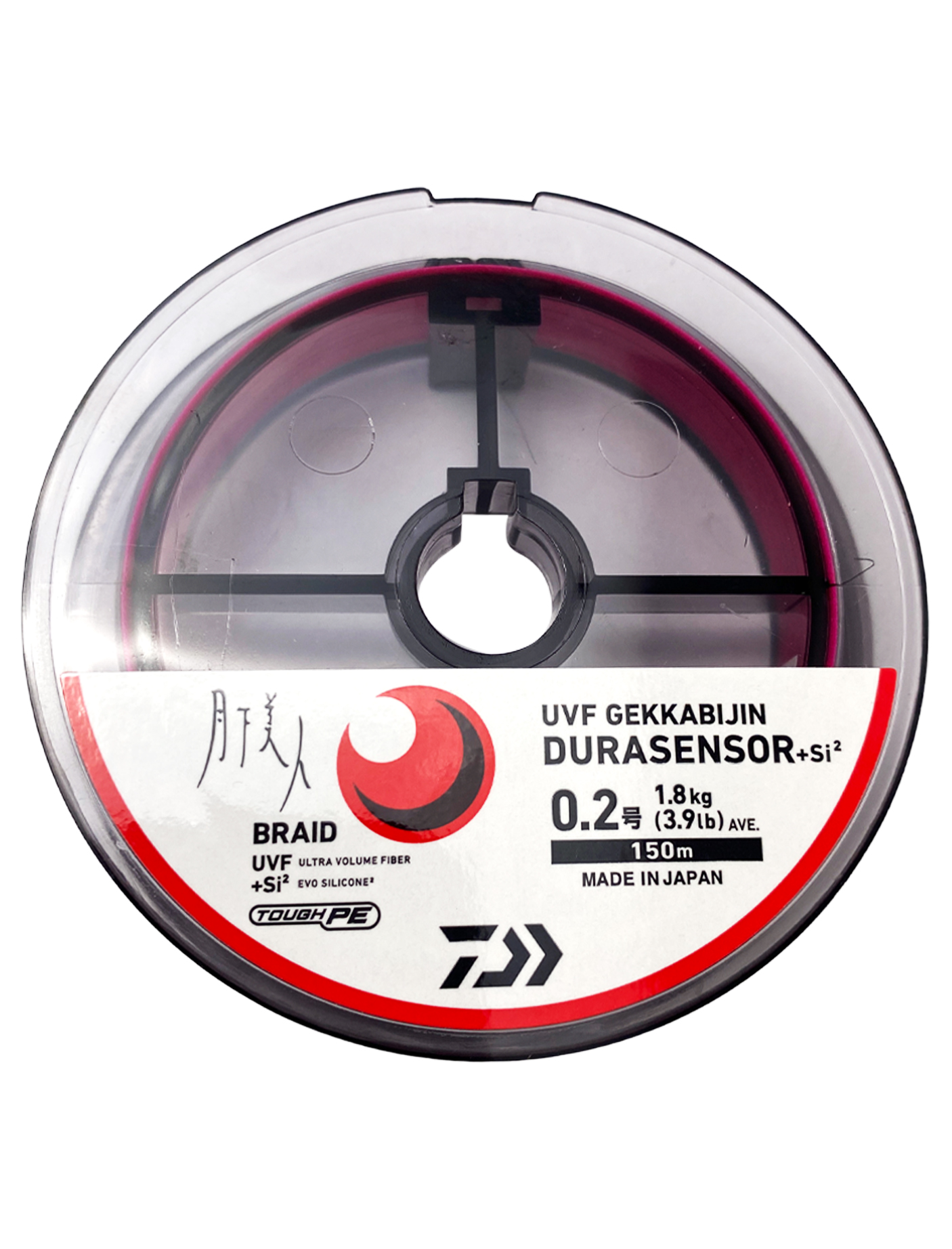 Шнур Daiwa UVF Gekkabijin Dura sensor +SI2 PE 0,2-150м Sakura pink купить в интернет-магазине ...