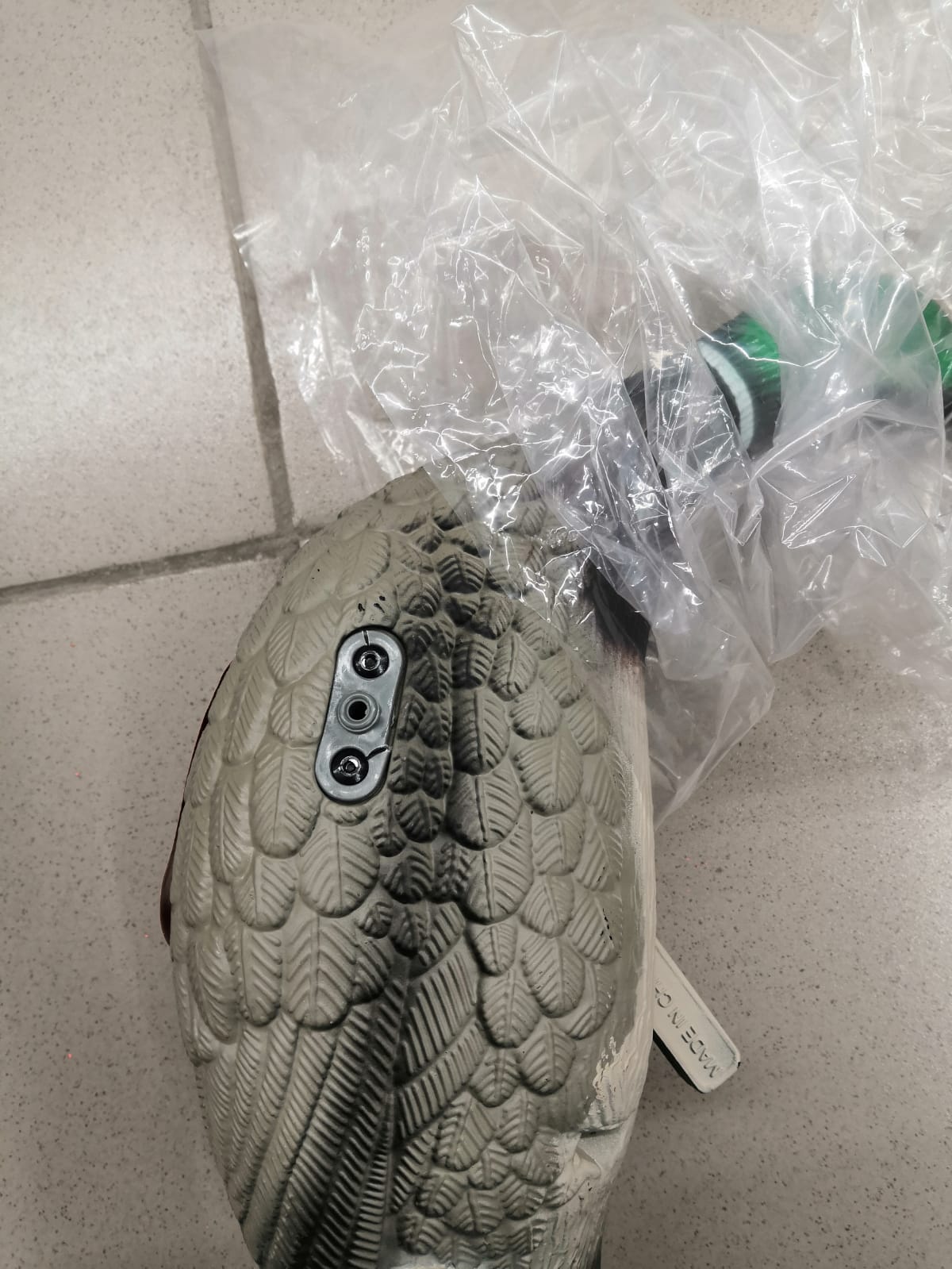 Механическое ветровое чучело Mojo Wind Кряква Селезень купить уцененный ...