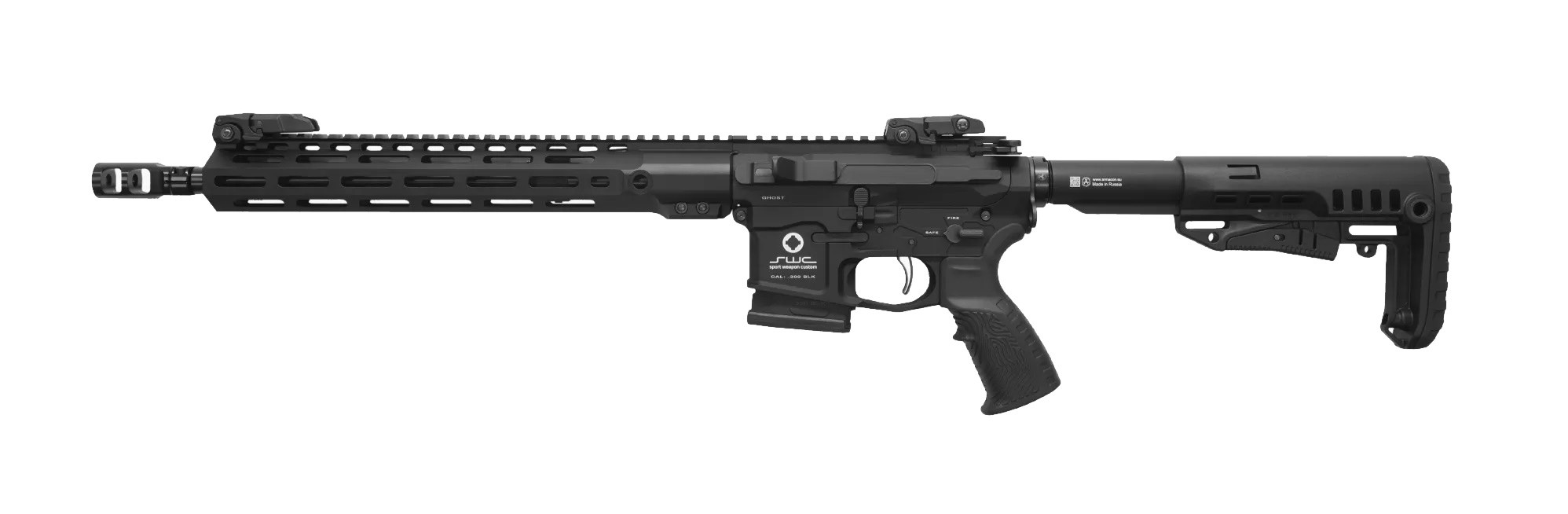 Карабин SWC Ghost 300AAC Blackout 370мм купить в интернет-магазине «Мир ...