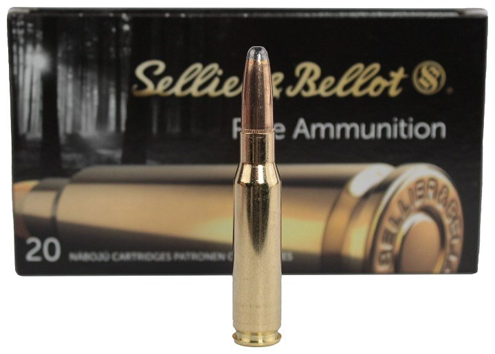 Патрон 308Win Sellier&Bellot 11,7 SP 1/20 купить в интернет-магазине «Мир охоты»